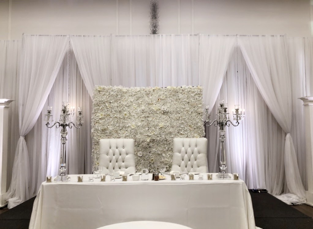 Wedding Reception Decor in San Francisco | Flower Walls USA